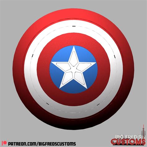 Captain America Shield Mcu Stl File Download Etsy