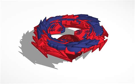 3d Design Copy Of Spinning Top Beyblade Pieces Tinkercad