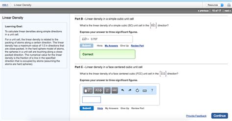 HW Linear Density Linear Density Learning Goal To Chegg