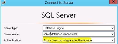 AD Authentication And Azure SQL Database All About Data