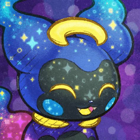 Skitty X Cosmog Pmd Pfp Ko Fi Requested By Mossie [oc Digital 09 2023] R Pokemonart