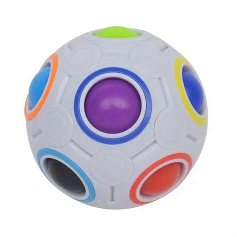 Silver Magic Rainbow Ball Brainteaser Toy Puzzle Cube 6 X 6 X 6 At ₹ 100 Piece In Surat