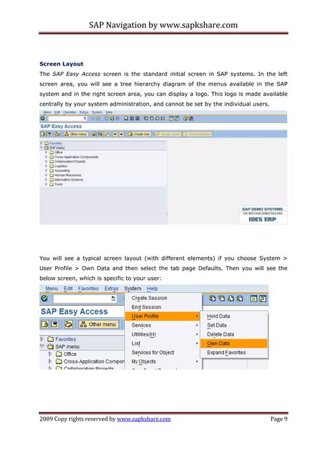 sap step by step navigation guide for beginners pdf