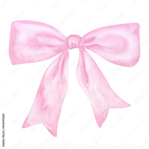 Pastel Pink Bow Background