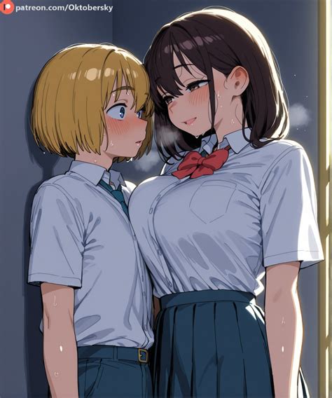 Rule 34 1boy 1girls Ai Generated Armin Arlert Attack On Titan Breasts Crossover Eye Contact