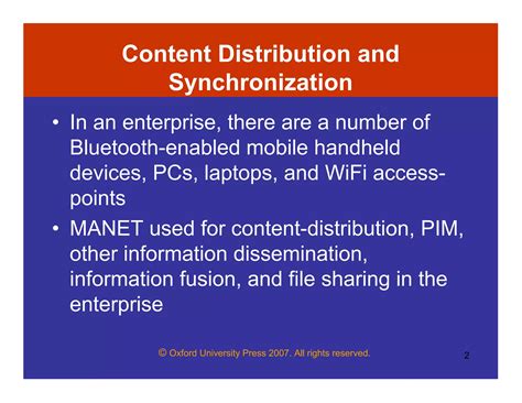 Mobile Ad Hoc Network Manet Applications Ppt