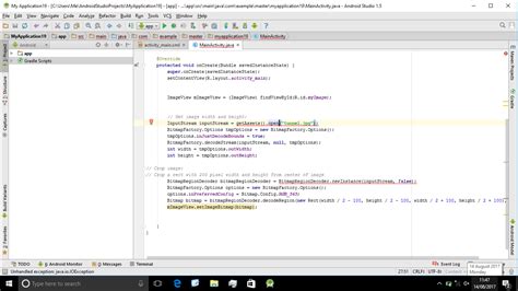 imageview android display part of a large image stack overflow