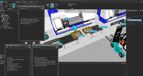 Machine Does Not Process Parts From Assembly Process Modeling Visual Components The