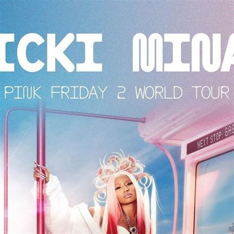 Nicki Minaj Officially Announces Pink Friday 2 World Tour Dates Vuxf