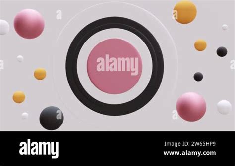 Motion Graphics Design Looped Footage 3d Rendered Abstract Video With