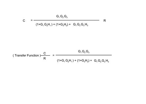 Block Diagram Andoveralltransferfunctionofamultiloopcontrolsystem