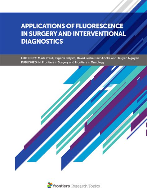 Pdf Applications Of Fluorescence In Surgery And Interventional