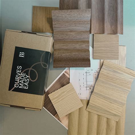 Wood Veneer Sample Pack Set Of 4
