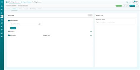 dataset management matrice tutorials