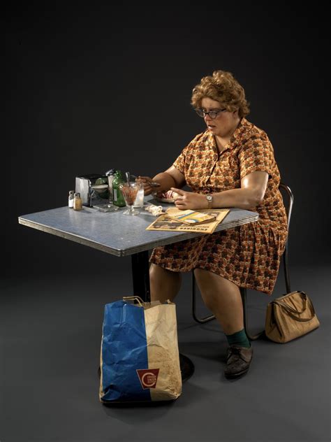Woman Eating Smithsonian American Art Museum