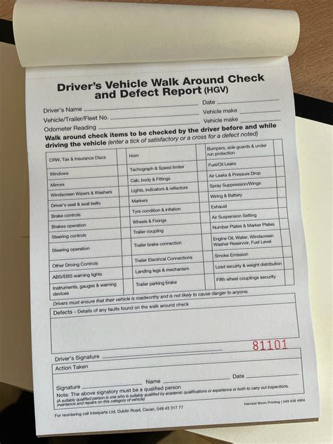 Hgv Defect Book Interparts
