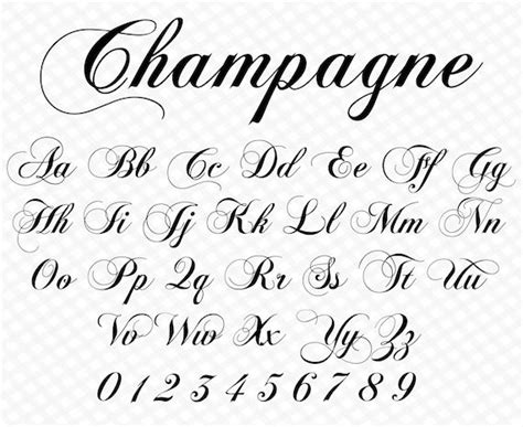 Cursive Letters Font Wedding Font Cursive Font Cursive Script Etsy Cursive Fonts Lettering