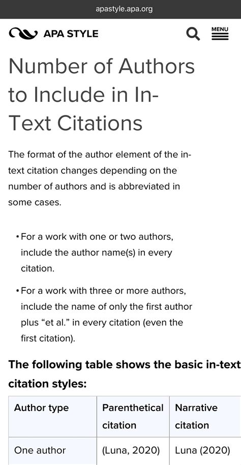 APA Style On Twitter Use The Authordate Citation System To Cite References In The Text Of