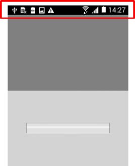 Android QML Elements Over Device S Status Bar Stack Overflow