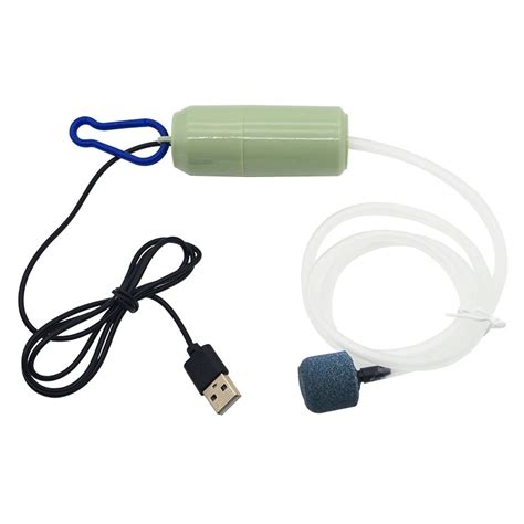 수족관 산소 공기 펌프 물고기 탱크 Usb 조용한 공기 압축기 에어레이터 휴대용 미니 소형 산소발생기 수족관 액세서리 5v 1w