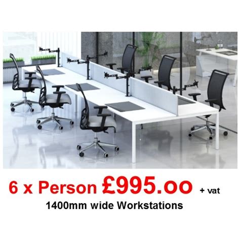 Delta Goal Post Leg Bench Desks