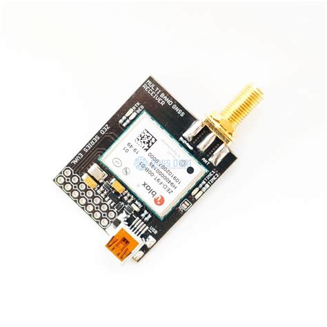 Zed F9t 10b L1l5e5a 5g Incase Pin Timing Module With Sma And Usb
