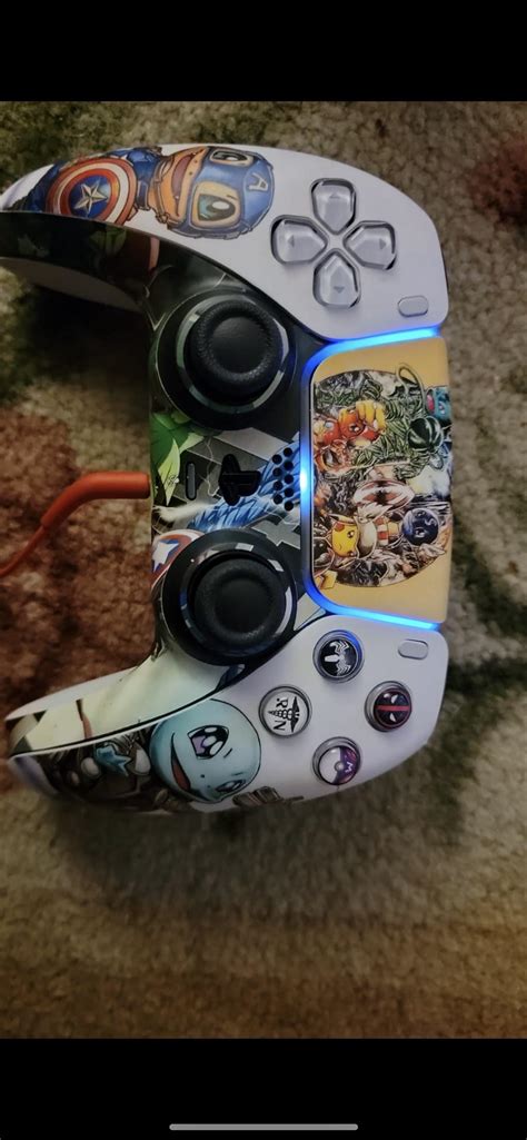 Custom Wrapped Controller For My Brothers Bday Rpimpmyps5