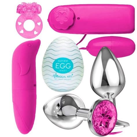 Kit Prazer Sex Shop Casal Com Vibrador Feminino Ponto G Bullet