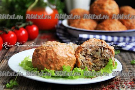 Тефтели с капустой и рисом в духовке 10 фото в рецепте