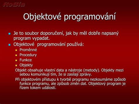 PPT Základy algoritmizace a programování PowerPoint Presentation