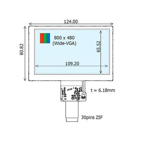 High Quality Inch LCD Display X LCD Panel IPS LCD Module With LVDS Interface Pins