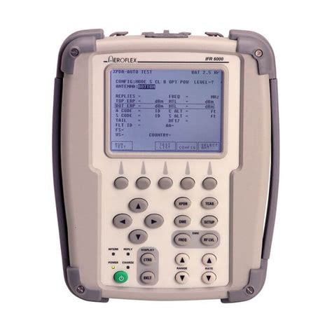 Ifr 6000 Test Set Transponder Dme Proserv Aviation