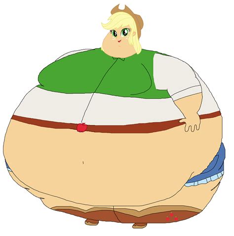 Fat Applejack Eqg By Thegothengine On Deviantart
