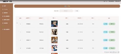 基于springbootvue的“漫画之家”系统设计与实现 Csdn博客