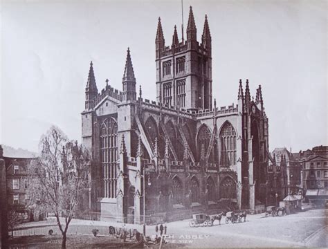 Antique Prints Of Bath Abbey Bath