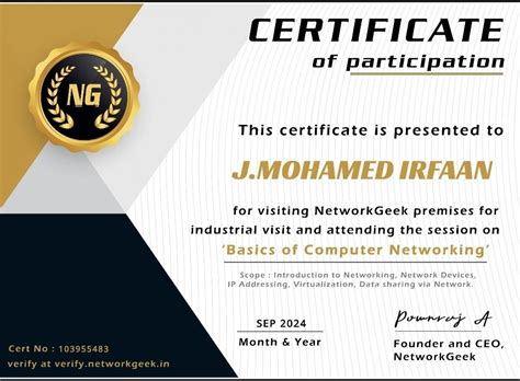 Mohamed Irfaan On Linkedin Networking Fundamentals For Professionals Boost Your Knowledge And