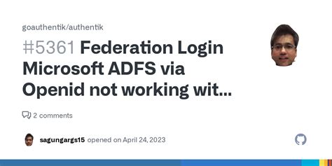 Federation Login Microsoft Adfs Via Openid Not Working With Authentik Couldnt Retrieve Token