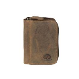 Portemonnee Met Rits Leer Greenburry Vintage Walletking Nl