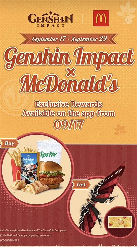 Mcdo X Genshin Genshin Impact Hoyolab