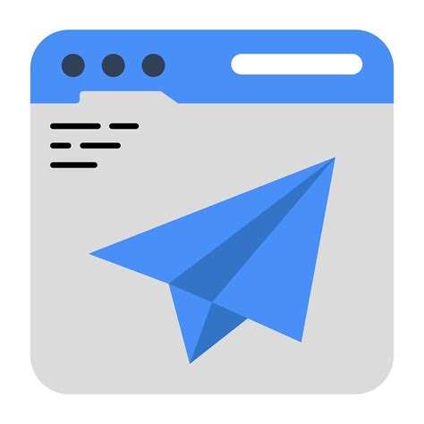 a unique design icon of send message 23897573 vector art at vecteezy