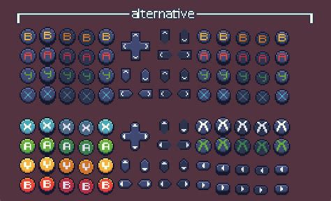 Gamepad UI Controller Prompts Pack By Greatdocbrown
