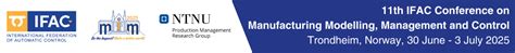 program 11th ifac conference on manufacturing modelling management