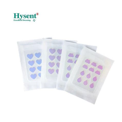 Hysent Hot Selling Color Shaped Acne Patch Hydrocolloid Acne Pimple