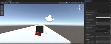 How To Keep Tear Trail Object Fixed To The Ground When Camera Changes Position In Unity