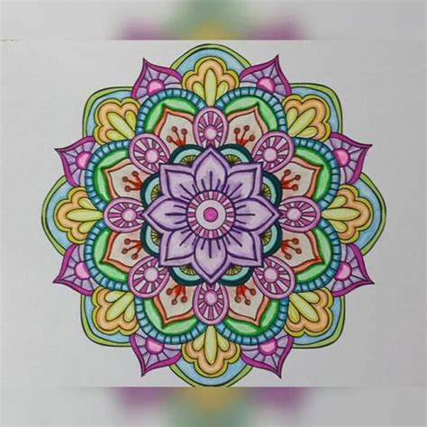 1001 Ideas De Dibujar Mandalas Fáciles E Interesantes E6d Mandalas