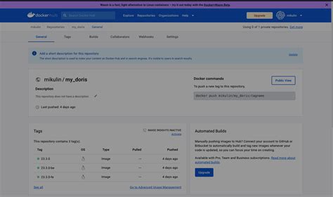 Github Miku Lxcdocker Doris This Is A Project About Docker And