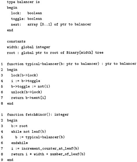 a shared memory tree based counter implementation download
