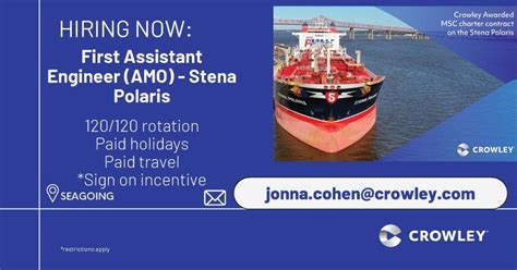 Jennifer Narvasa On Linkedin Really Cool Vessel With An Awesome Crew And Great Port Time