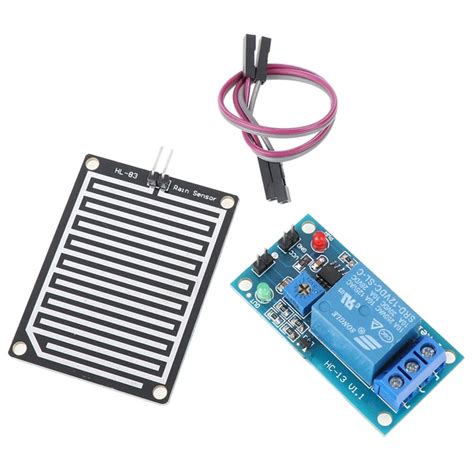 Rain Water Sensor Detection Moduledc 5v 12v Relay Control Module For