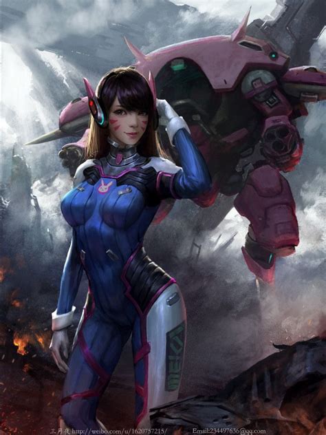 Dva Qi Chen On Artstation At Artworkyxpkn